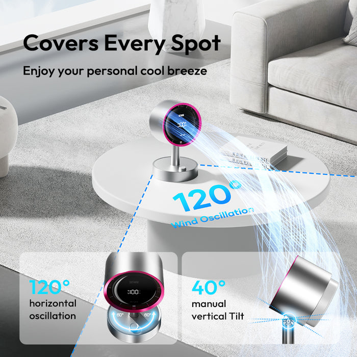 Desktop Oscillating Filbering Fan - Air Pro